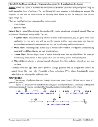 Unit 3-polymers | PDF