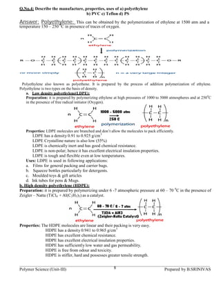 Unit 3-polymers | PDF