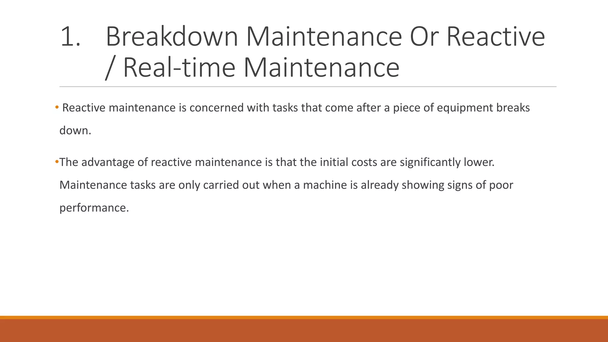 Industrial Maintenance (Full Notes) | PPTX