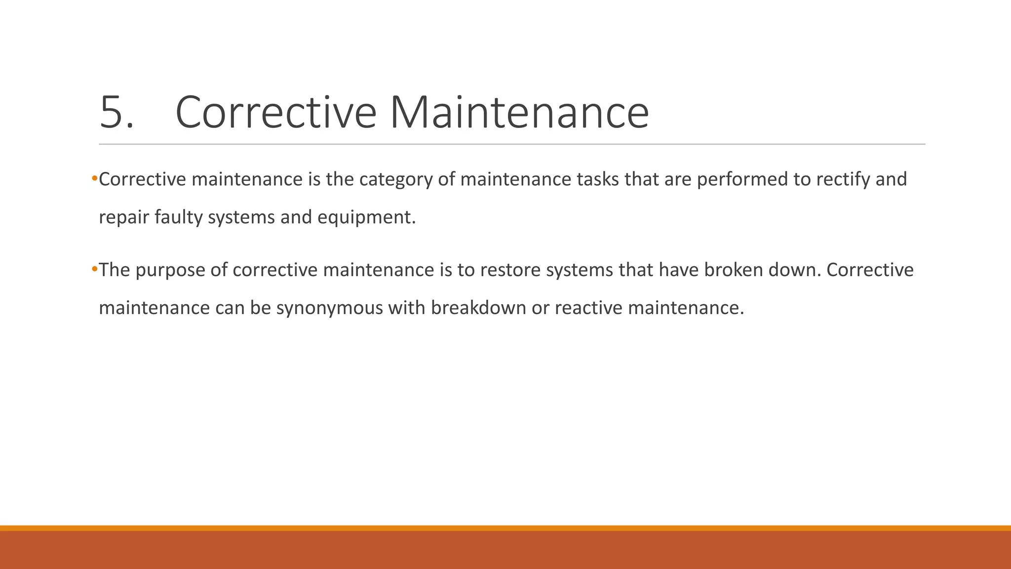 Industrial Maintenance (Full Notes) | PPTX