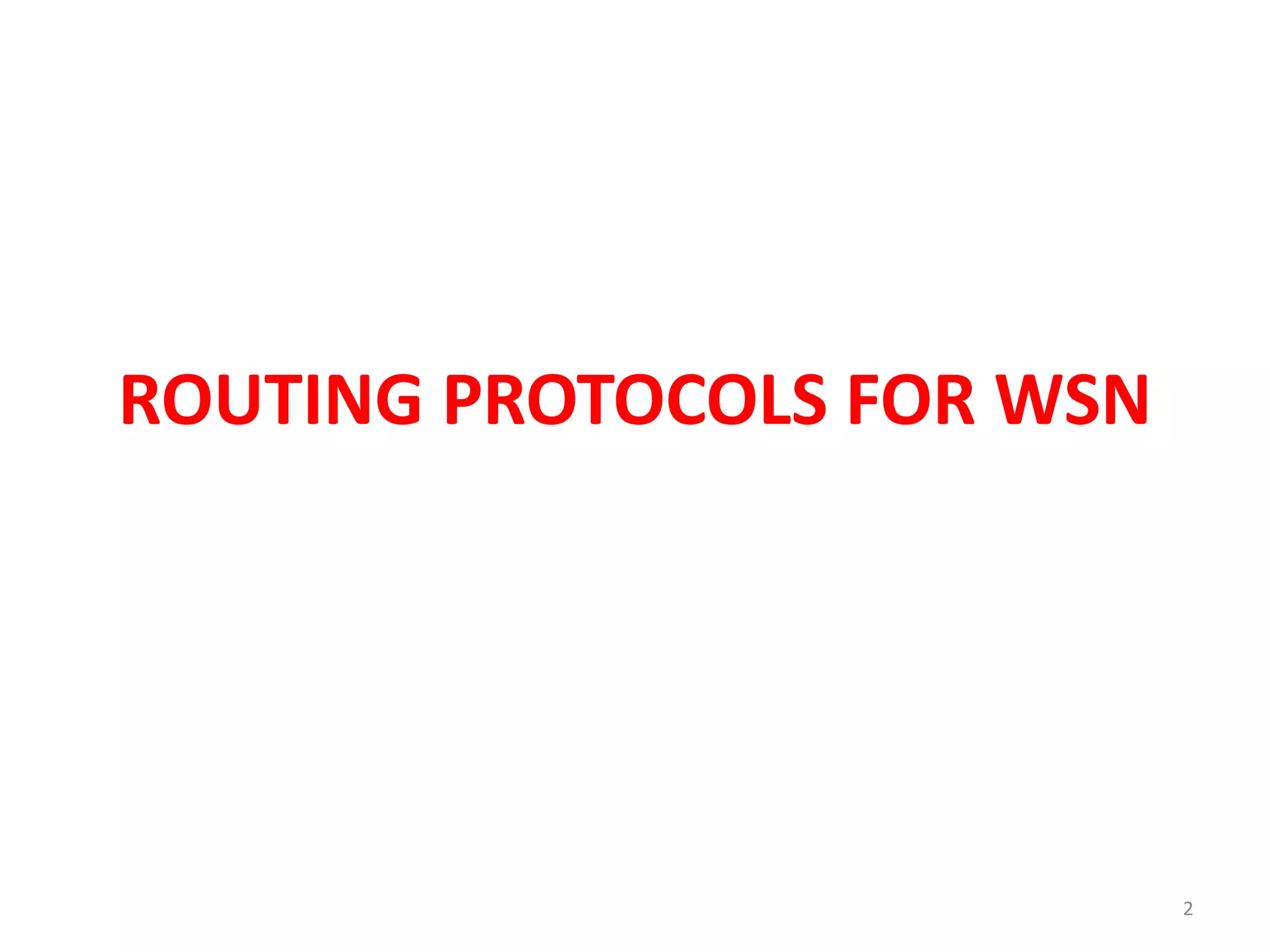 Unit 33-routing protocols for wsn | PPTX