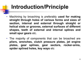 Unit 3A3 - broaching | PPTX