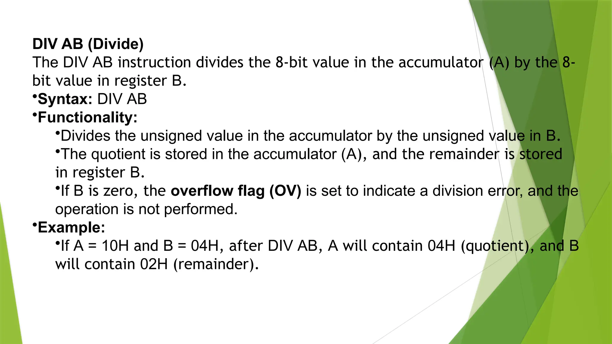 addressing modes of microcontrooller 8051 | PPTX