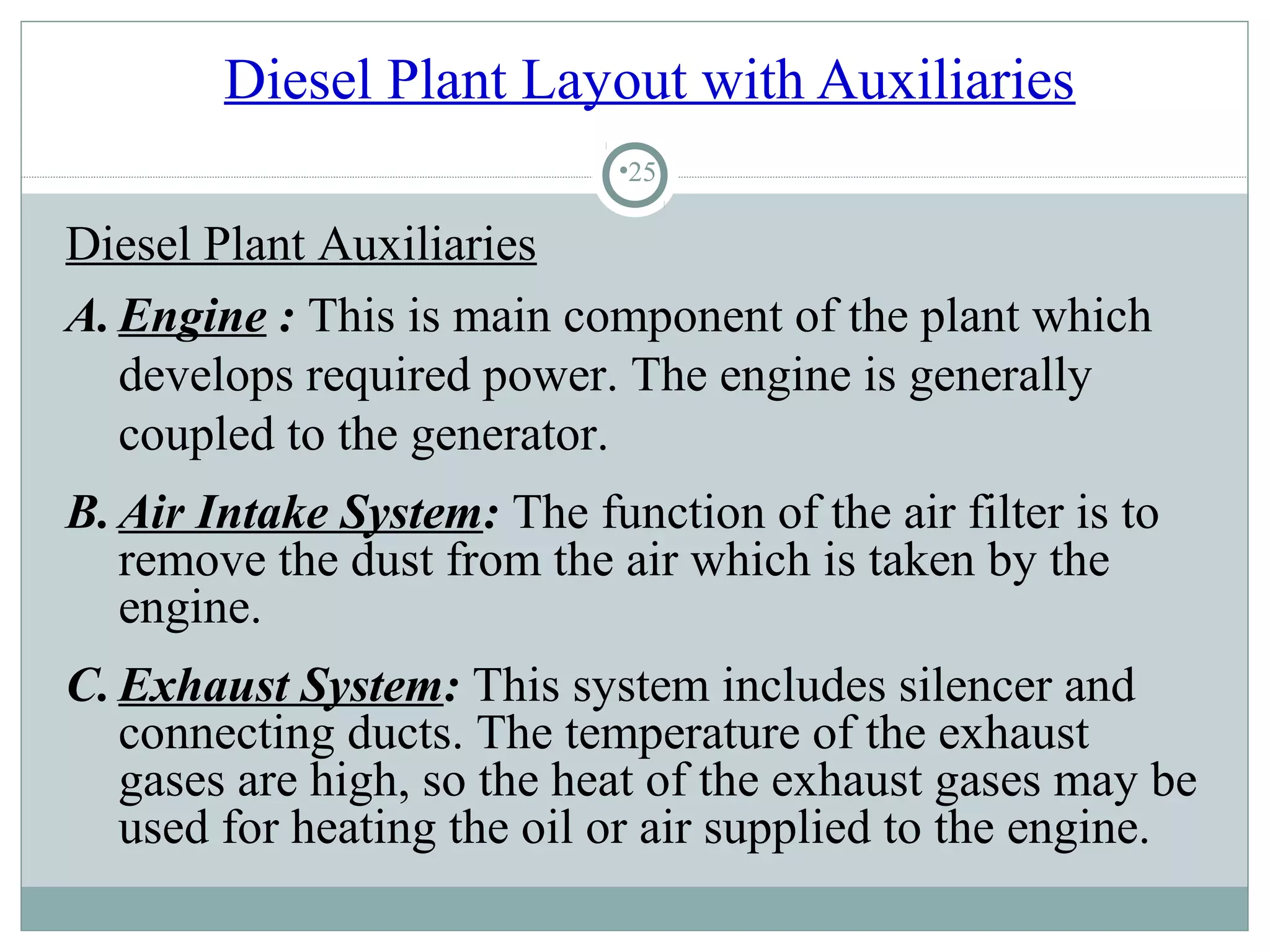 Diesel Power Plant | PPT
