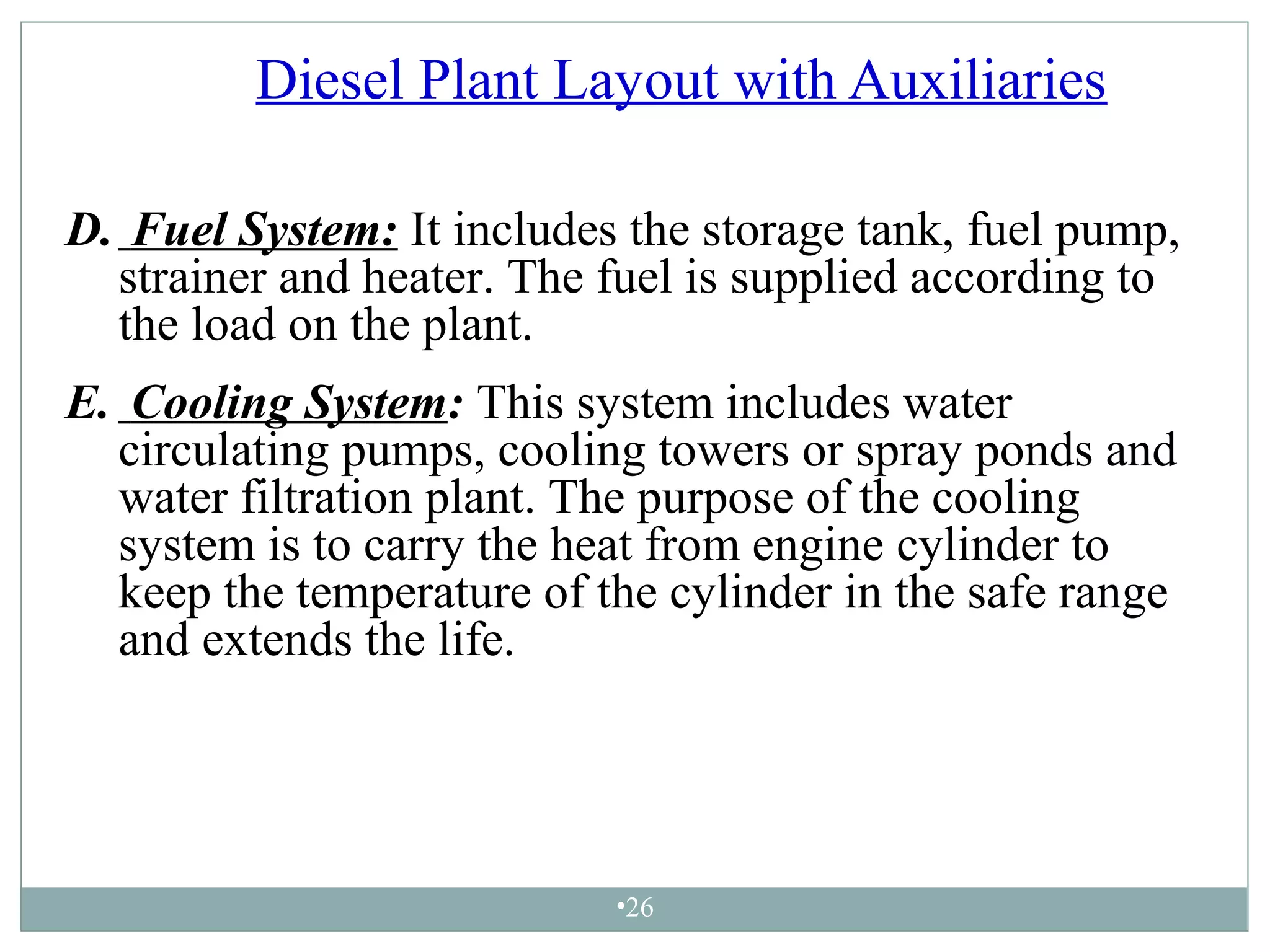 Diesel Power Plant | PPT