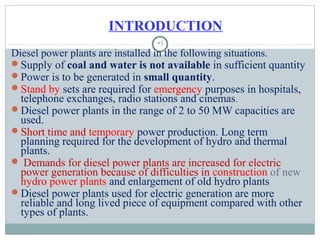 Diesel Power Plant | PPT