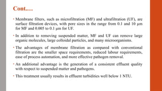 Advanced Filtration Processes & Insights | PPTX