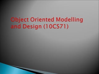 Unit 3(advanced state modeling & interaction meodelling) | PPT