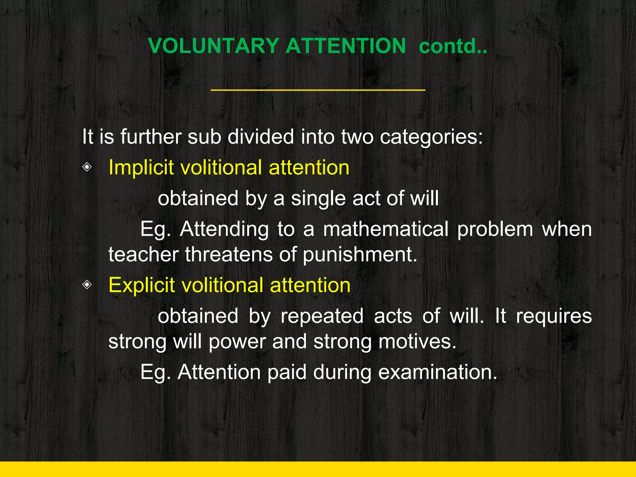 Attention (Psychology for Nurses) | PPTX