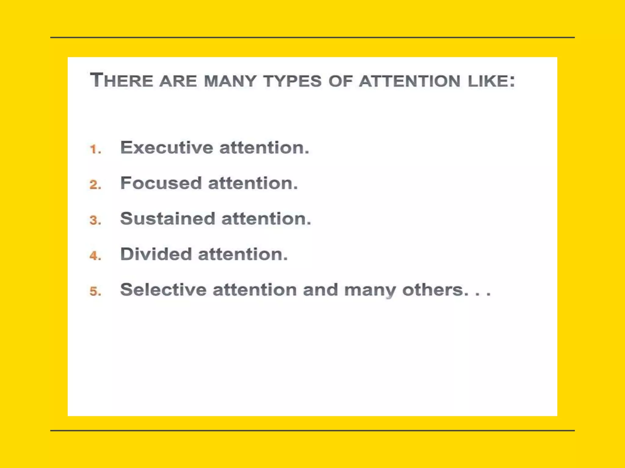 Attention (Psychology for Nurses) | PPTX