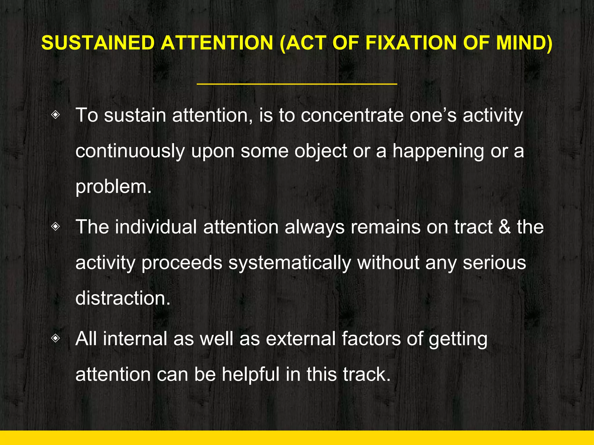 Attention (Psychology for Nurses) | PPTX