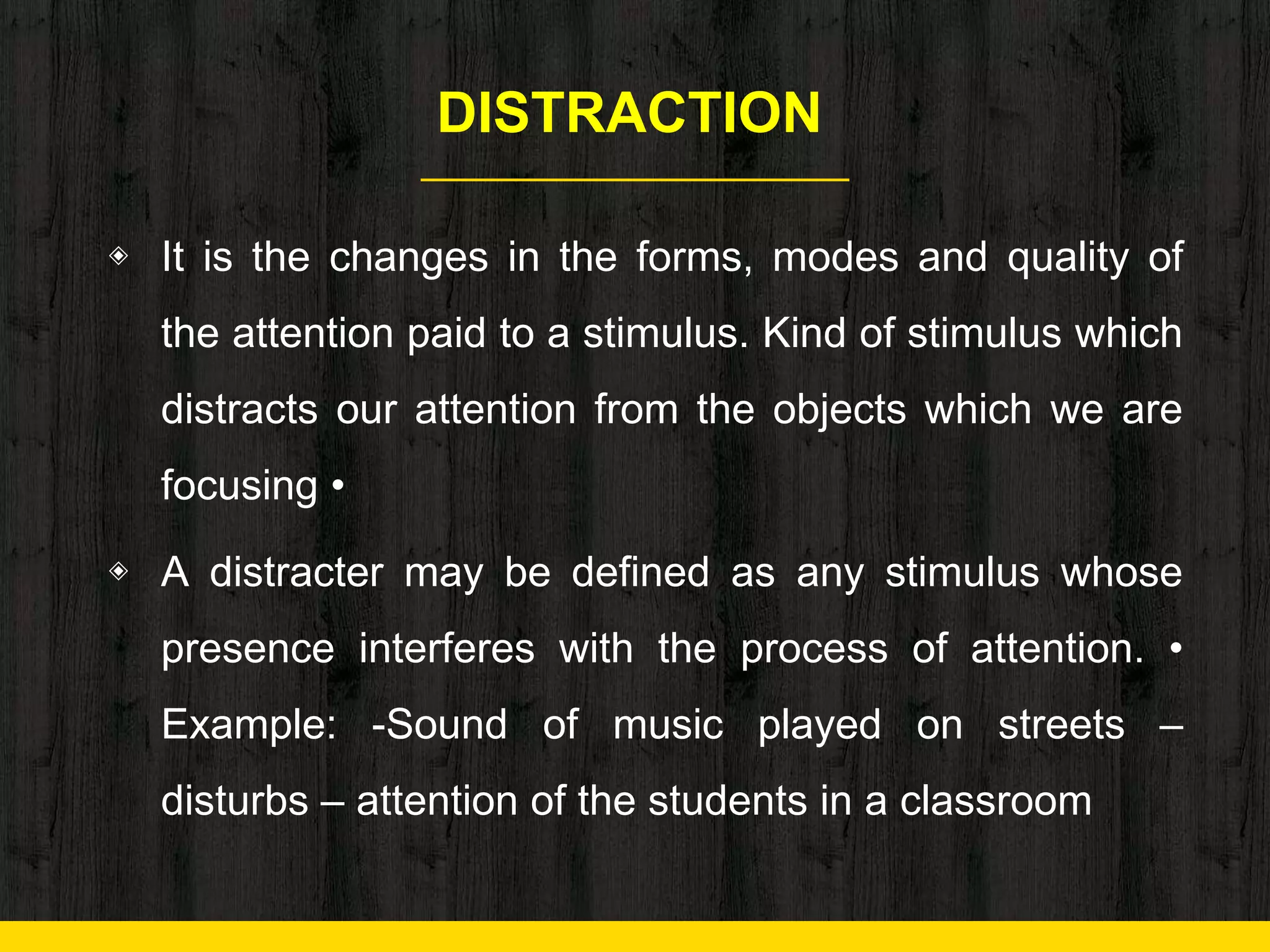 Attention (Psychology for Nurses) | PPTX