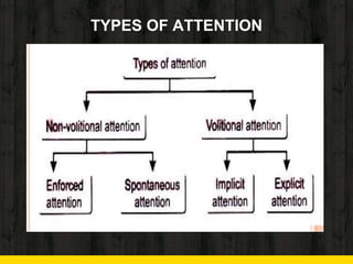 Attention (Psychology for Nurses) | PPTX