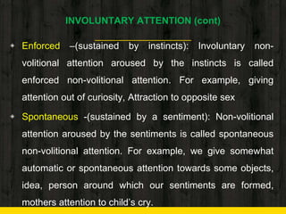Attention (Psychology for Nurses) | PPTX