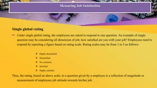 attitudes, values and job | PPTX