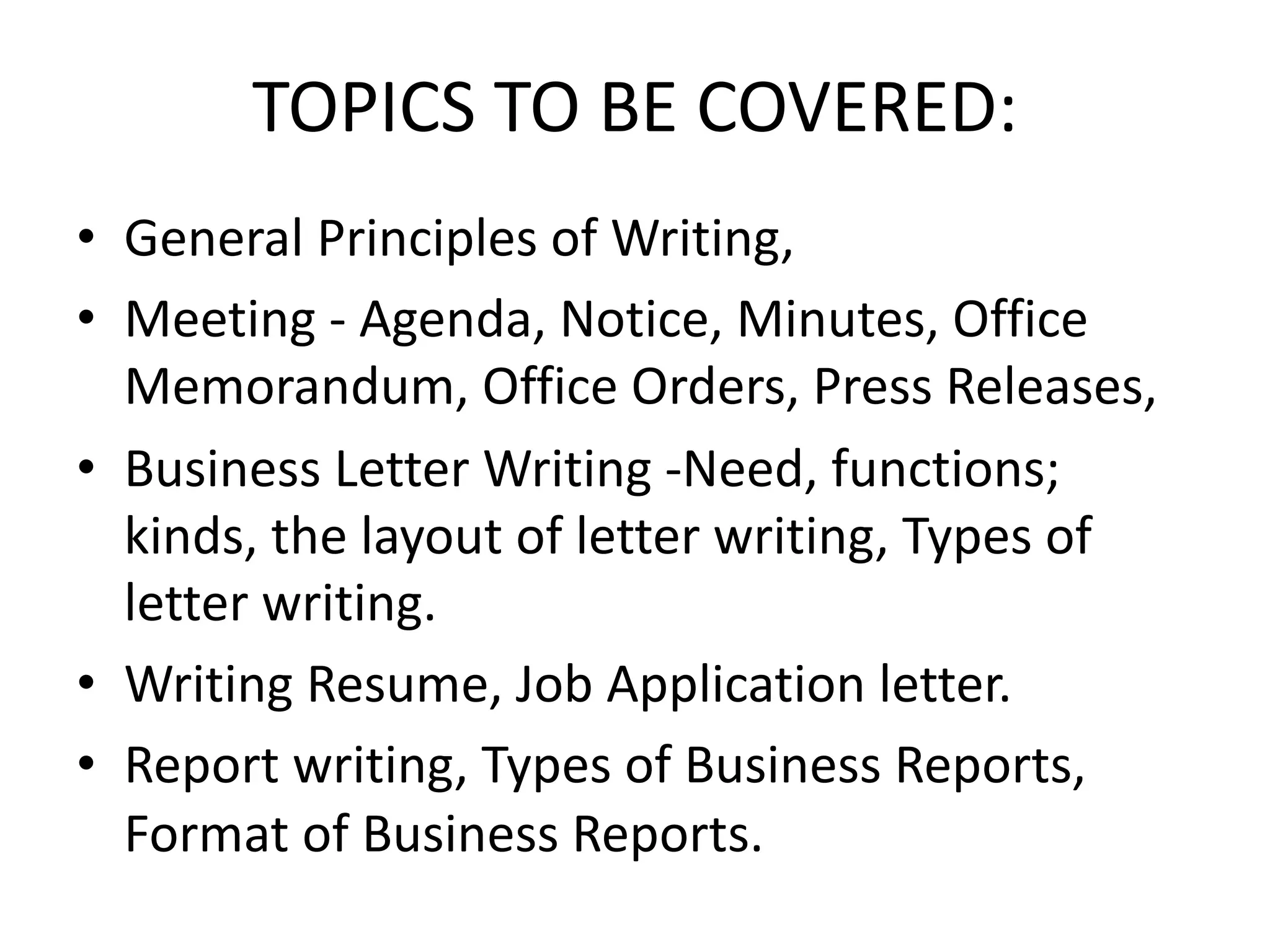 UNIT-3 Business Communication notes for bba | PDF