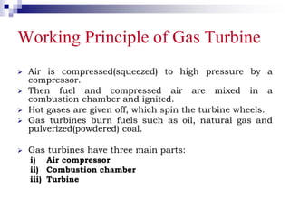 Basics of Gas Turbine Power Plant | PPTX