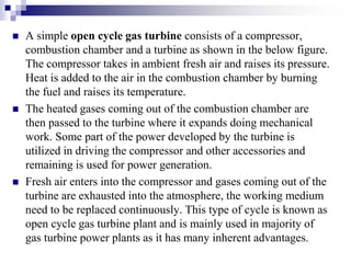 Basics of Gas Turbine Power Plant | PPTX