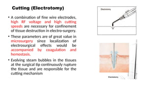 Biomedical Equipments electro surgical unit | PPTX