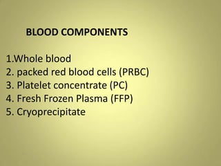 UNIT-3 BLOOD 1st gnm according to the sy. | PPTX