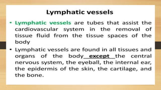Unit-3(b) Lymphatic System.pptx | Biological Sciences | Science