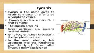 Unit-3(b) Lymphatic System.pptx | Biological Sciences | Science
