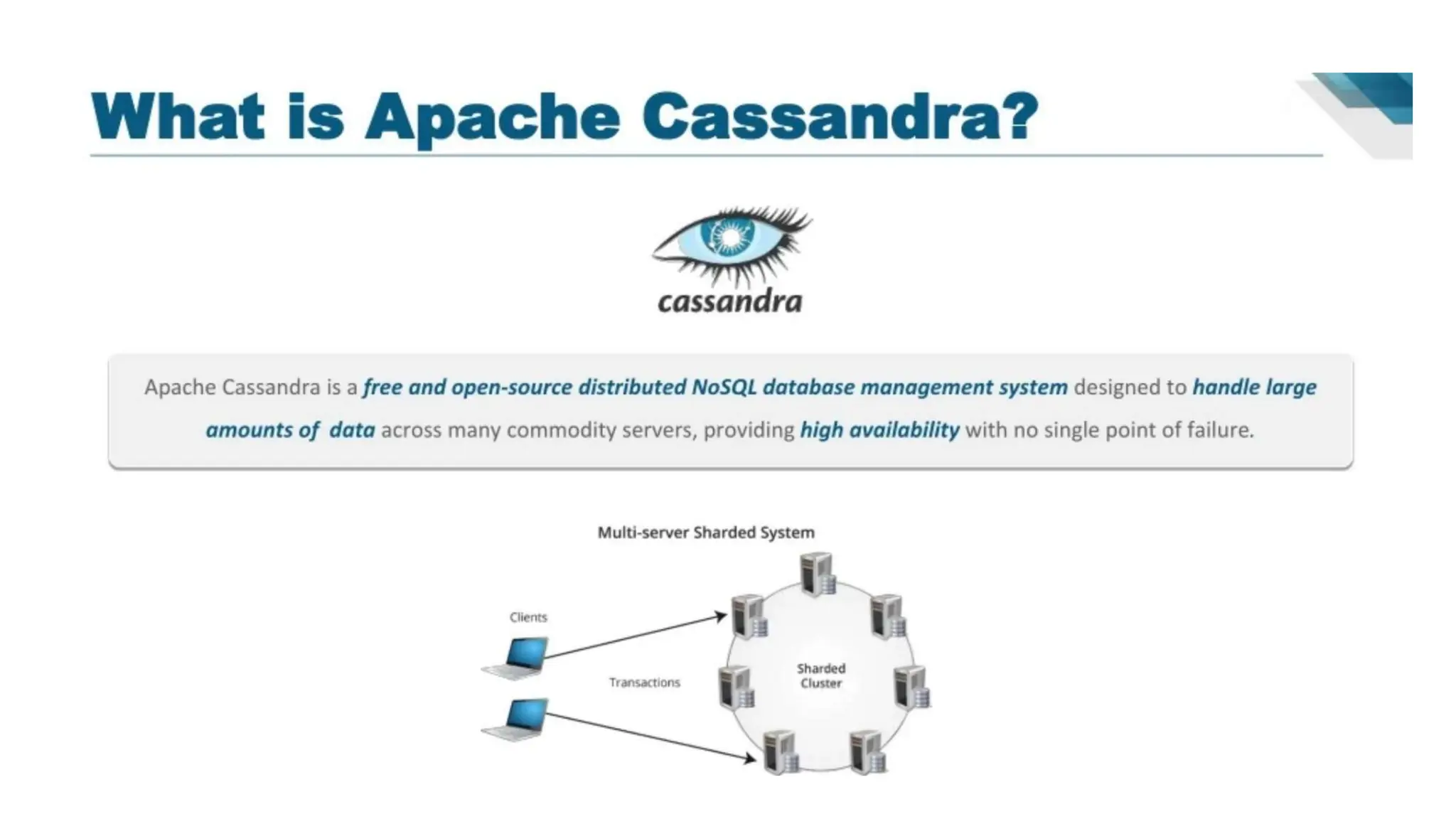 Unit 3 Features Of Cassandra Cql Data Types Cqlsh Keyspaces Ppt