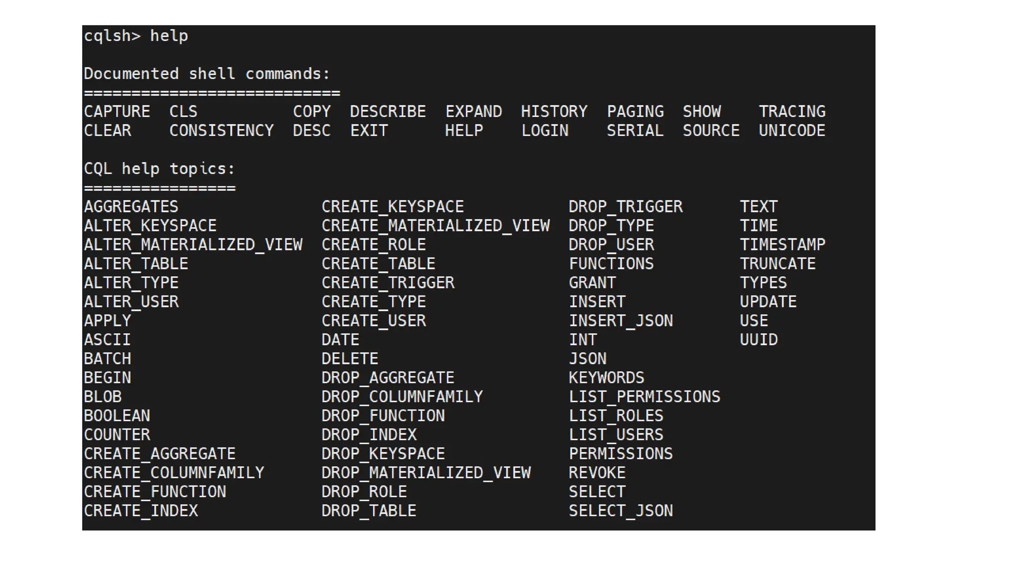 Unit -3 -Features of Cassandra, CQL Data types, CQLSH, Keyspaces | PPTX