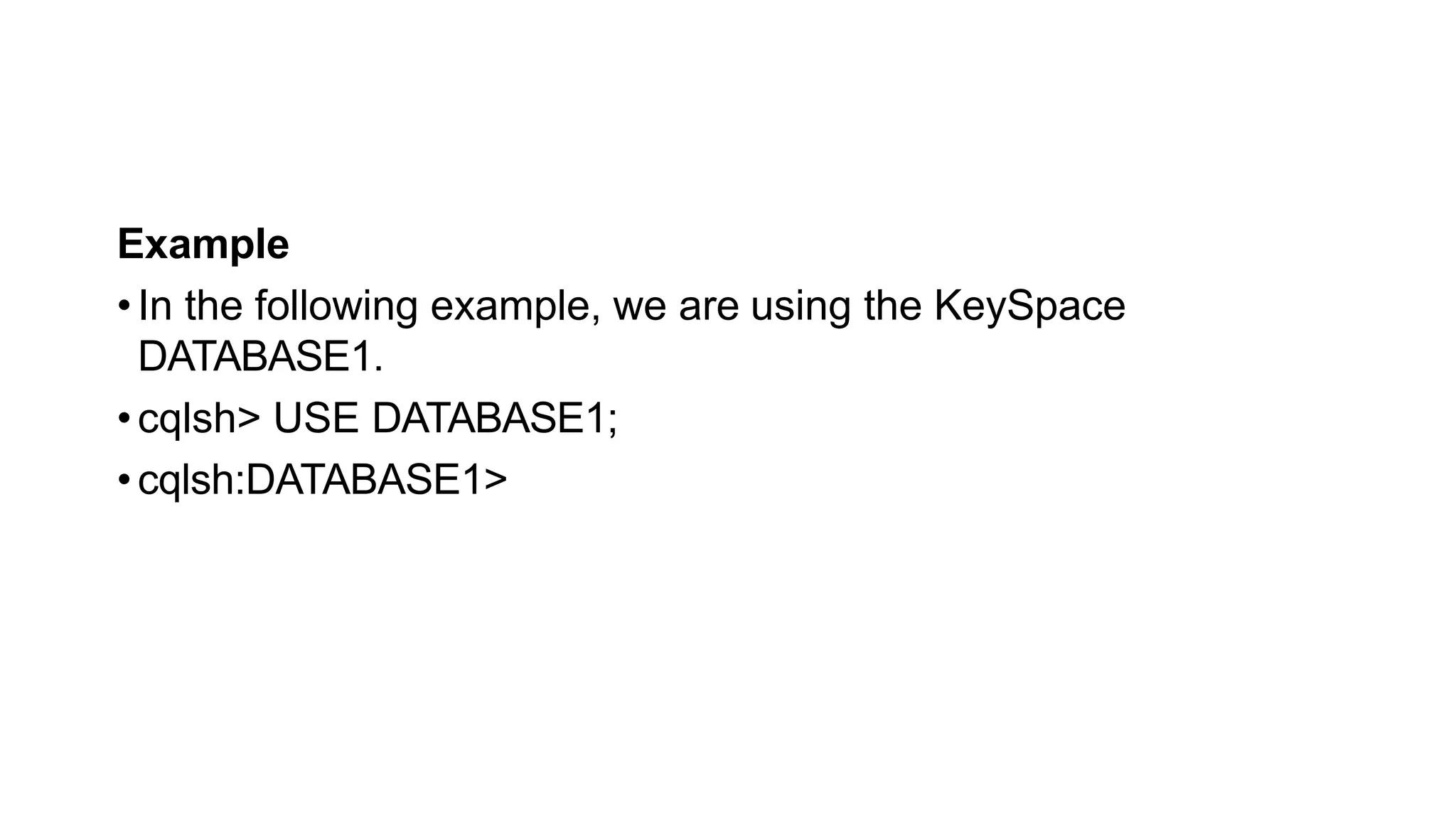 Unit 3 Features Of Cassandra Cql Data Types Cqlsh Keyspaces Ppt