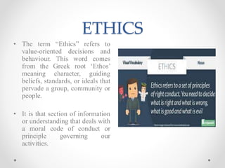 Business ethics BBA Mba Unit 3 business ethics | PPT