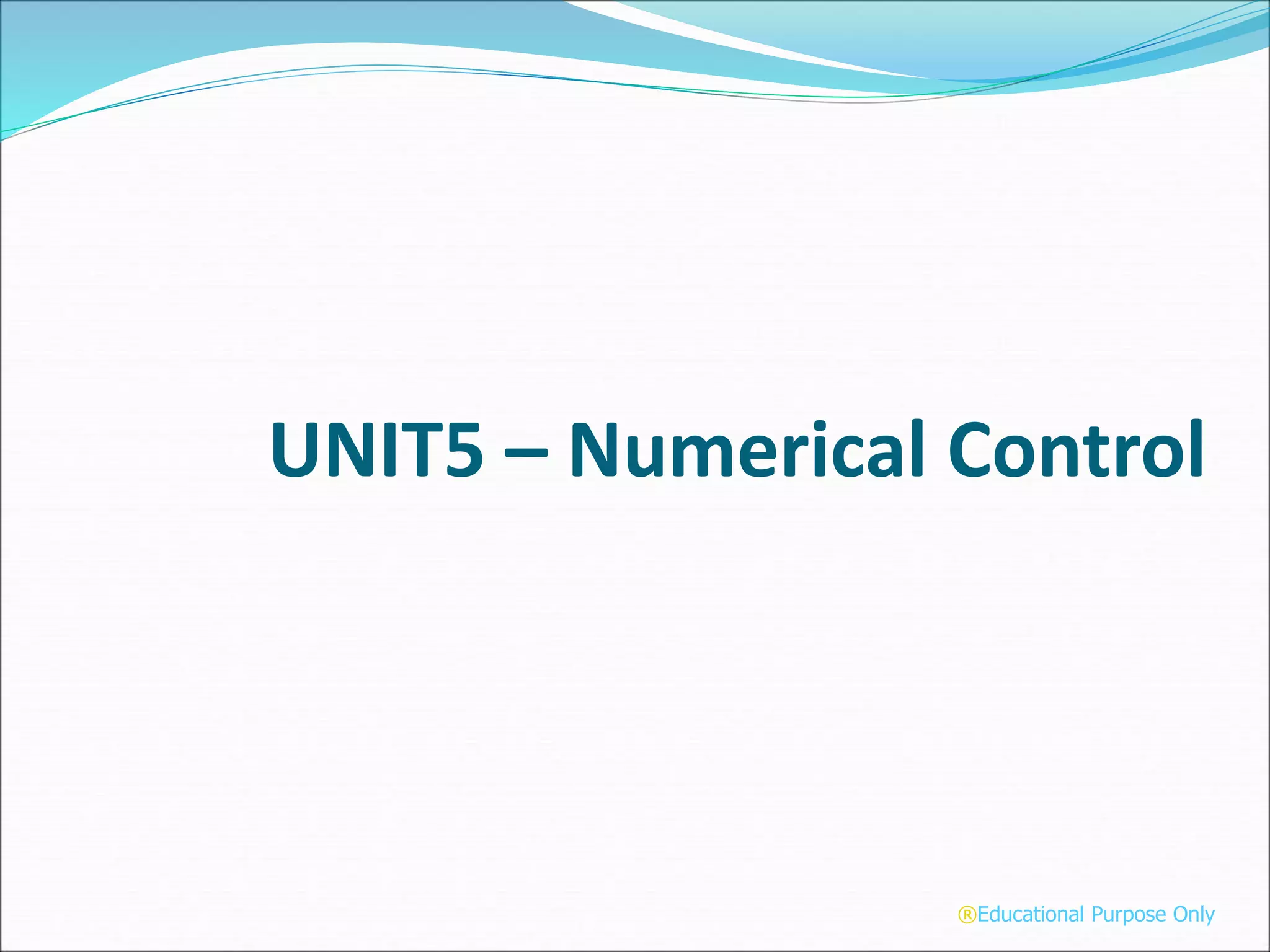 Numerical control and CNC | PPT
