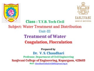Coagulation and Flocculation Process in water Treatmentppt | PPT
