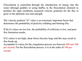 Coagulation and Flocculation Process in water Treatmentppt | PPT