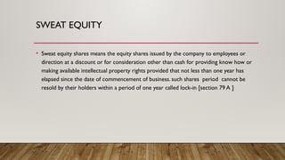 unit -3 company law.pptx Share Capital Meaning, definition, Advantages ...