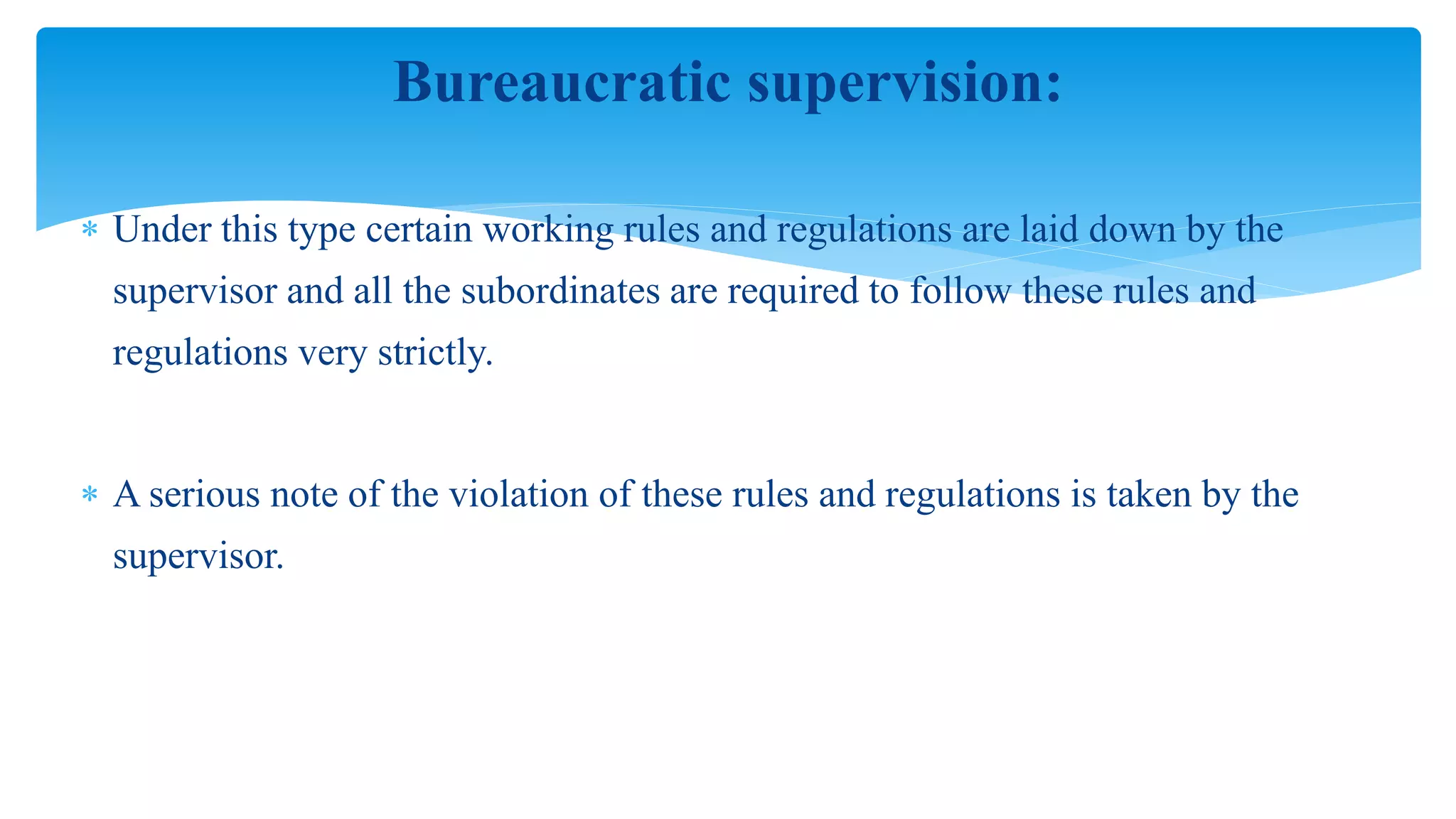Unit 3 concept of supervision | PPTX