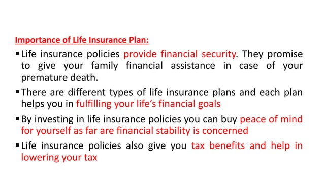 Life Insurance | PPT