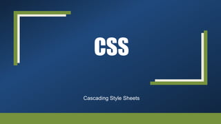 Unit - 3 CSS(Cascading Style Sheet).pptx