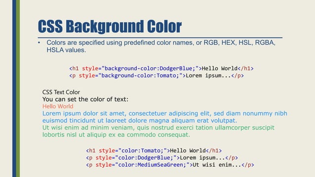 Unit - 3 CSS(Cascading Style Sheet).pptx | Web Development | Internet