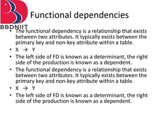 Unit 3 dbms | PPTX