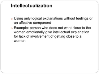 Unit 3 defense mechanisms | PPTX