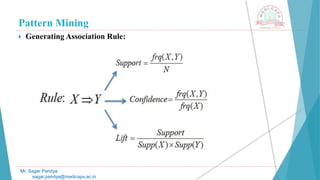 Association and Classification Algorithm | PPTX