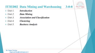 Association and Classification Algorithm | PPTX