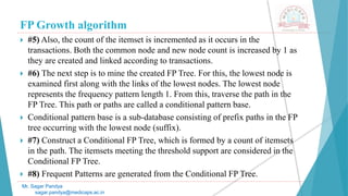 Association and Classification Algorithm | PPTX