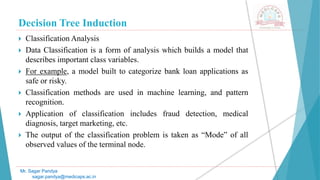 Association and Classification Algorithm | PPTX