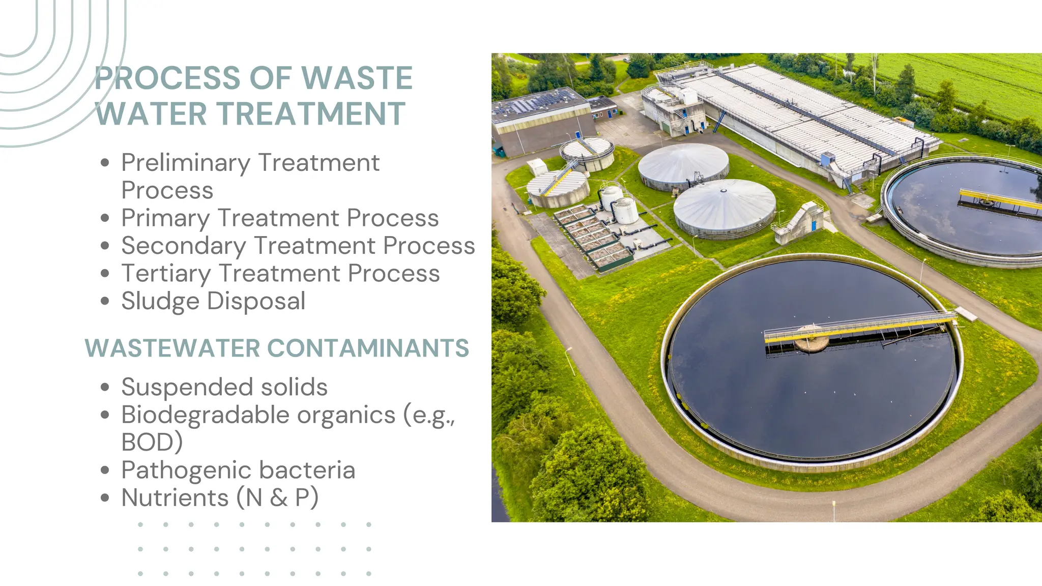 UNIT-3 - Waste water Treatment -ENVIRONMENTAL SCIENCE | PPT