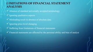 Financial Statement Analysis in FMA - Part E | PPTX