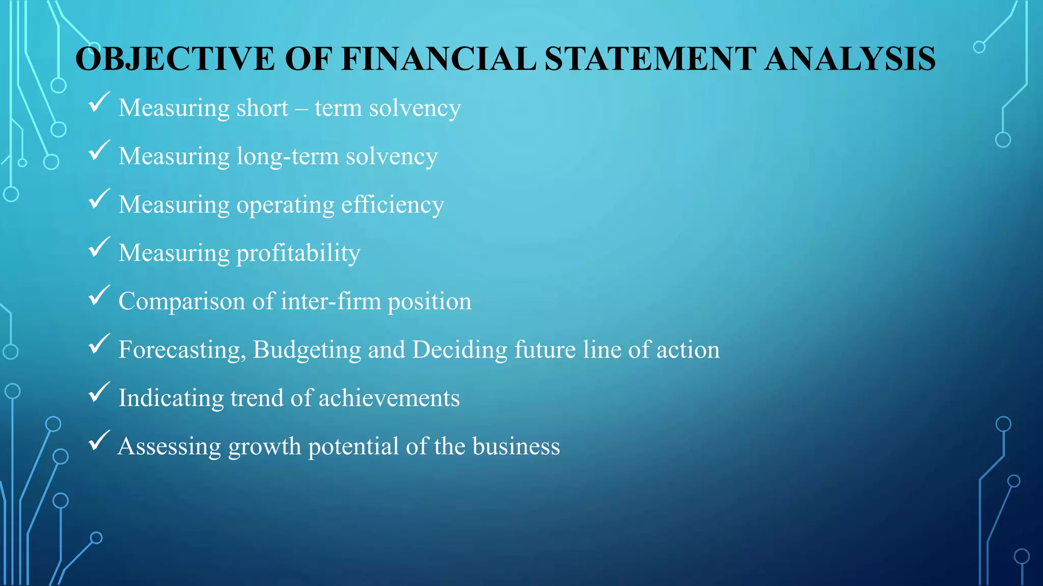 Financial Statement Analysis | PPT