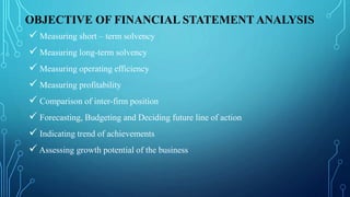 Financial Statement Analysis | PPTX