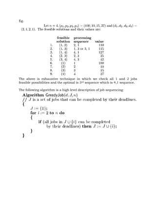 Unit-3 greedy method, Prim's algorithm, Kruskal's algorithm.pdf