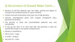 Unit 3 ground water lect-1 | PPTX